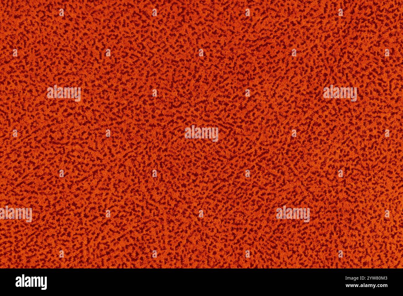 Red fabric material with short pile fluffy and soft texture background ...