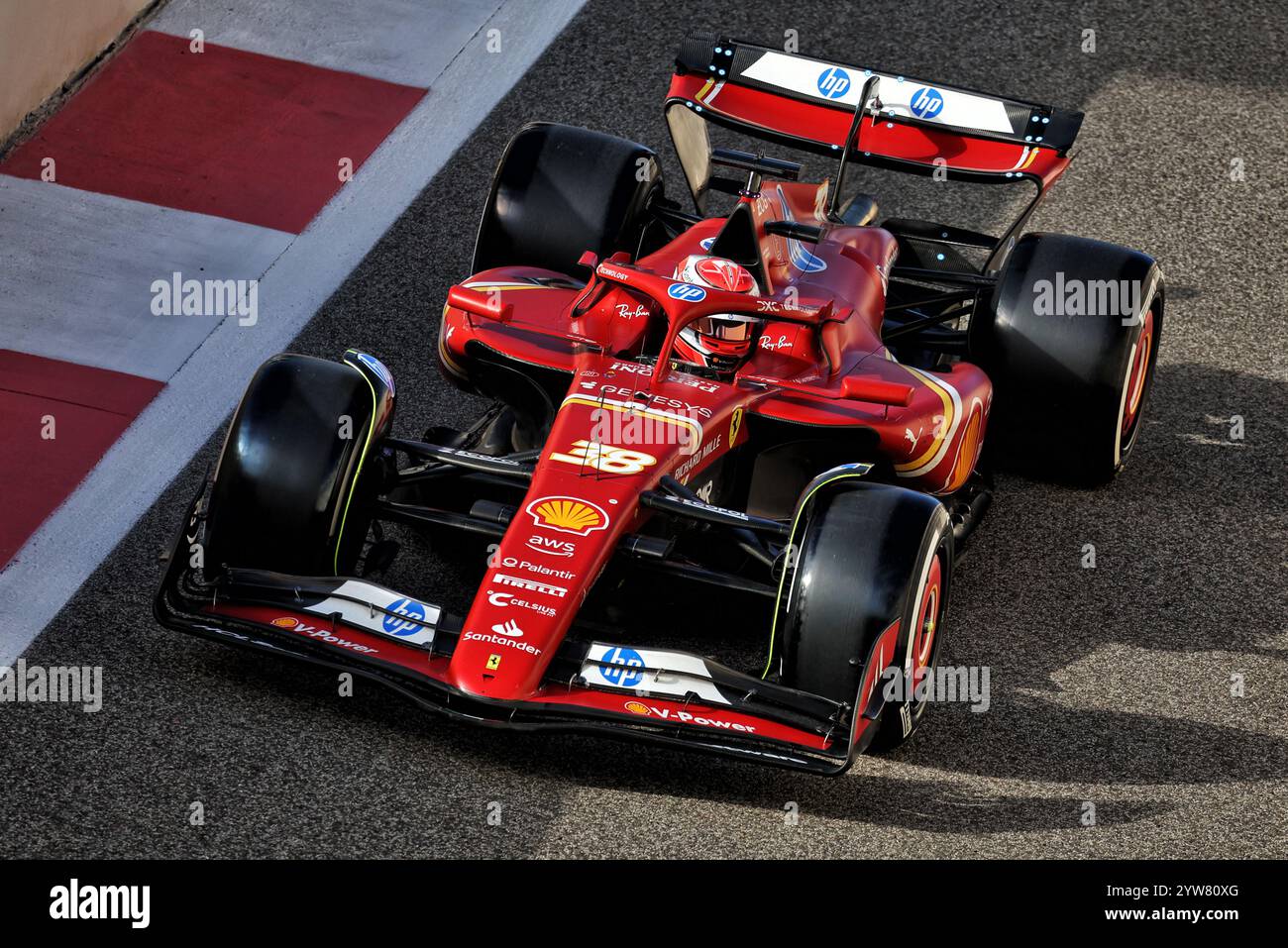 Abu Dhabi, Abu Dhabi. 10th Dec, 2024. Antonio Fuoco (ITA) Ferrari SF-24 ...
