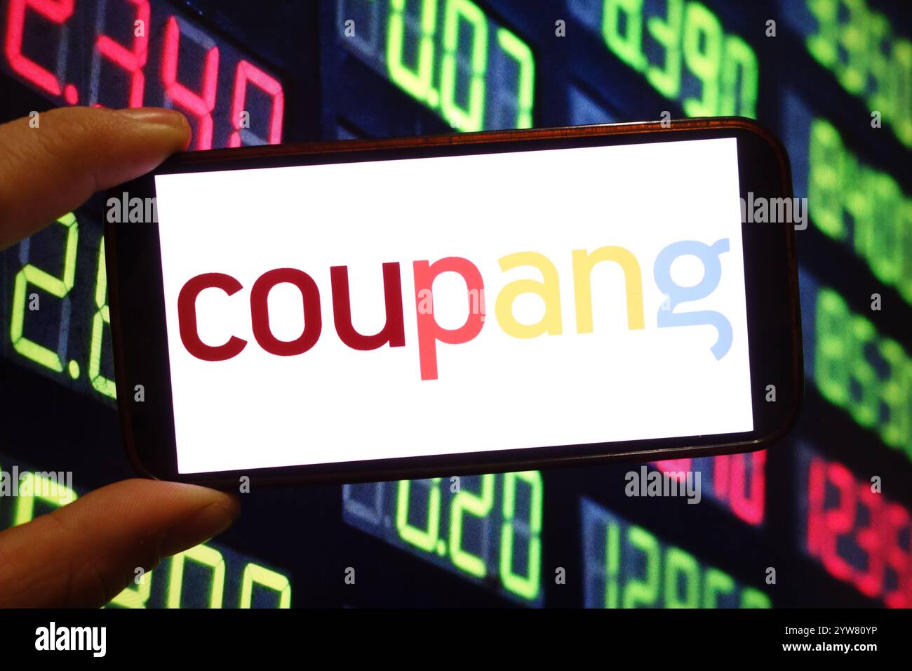Coupang logo hi-res stock photography and images - Alamy