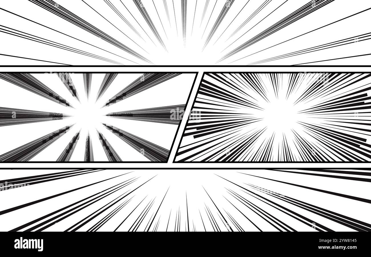 comic book page panel background Stock Vector Image & Art - Alamy