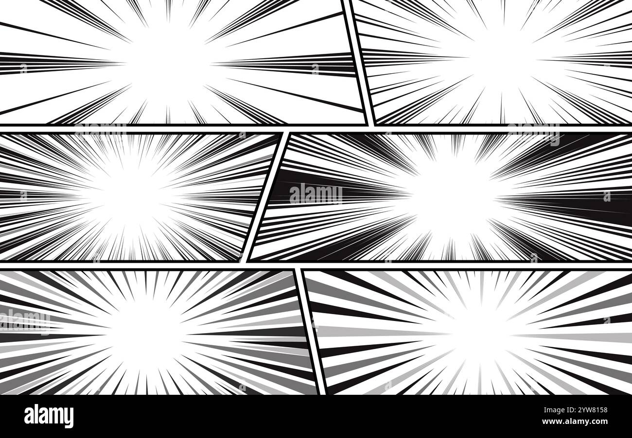 Comic book panel Black and White Stock Photos & Images - Alamy