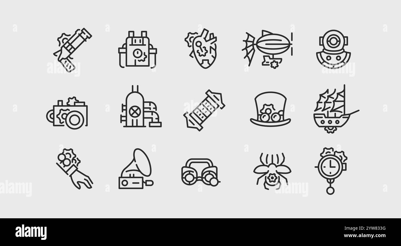 Handheld photo Stock Vector Images - Alamy