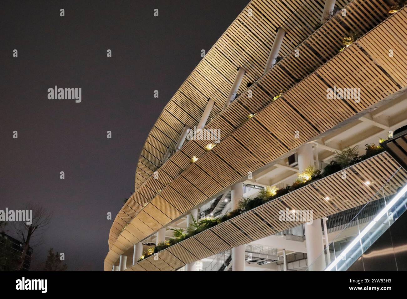 Beautiful stadium with plenty of trees Stock Photo - Alamy