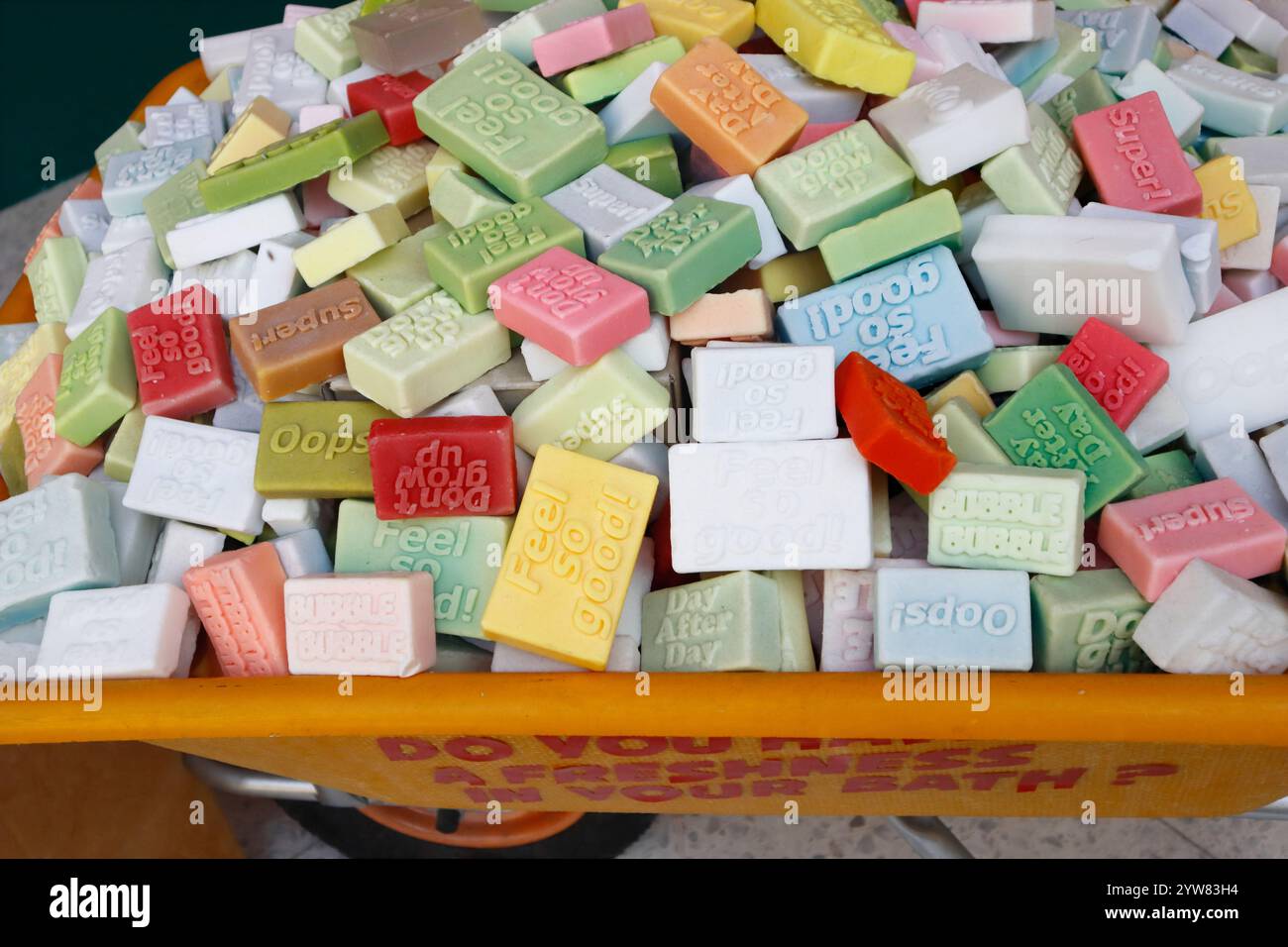 Colourful display of soaps hi-res stock photography and images - Alamy