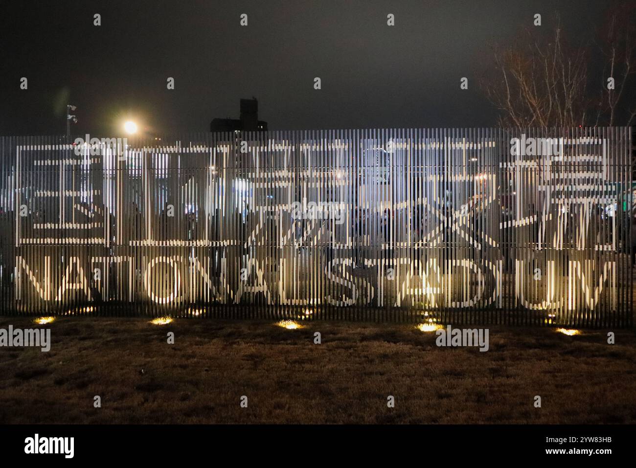 National Stadium sign Stock Photo - Alamy