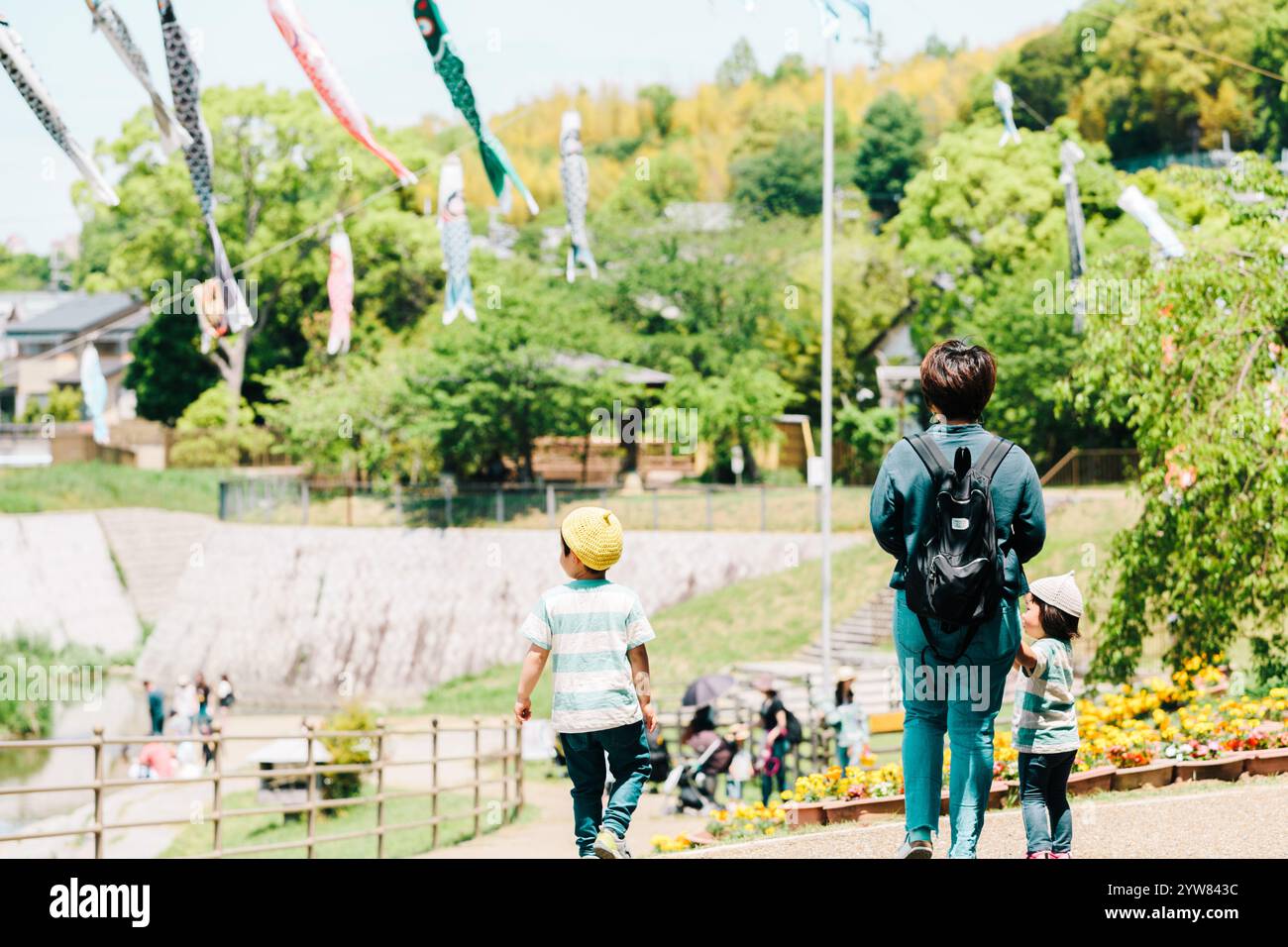 Carp shaped streamers hi-res stock photography and images - Alamy