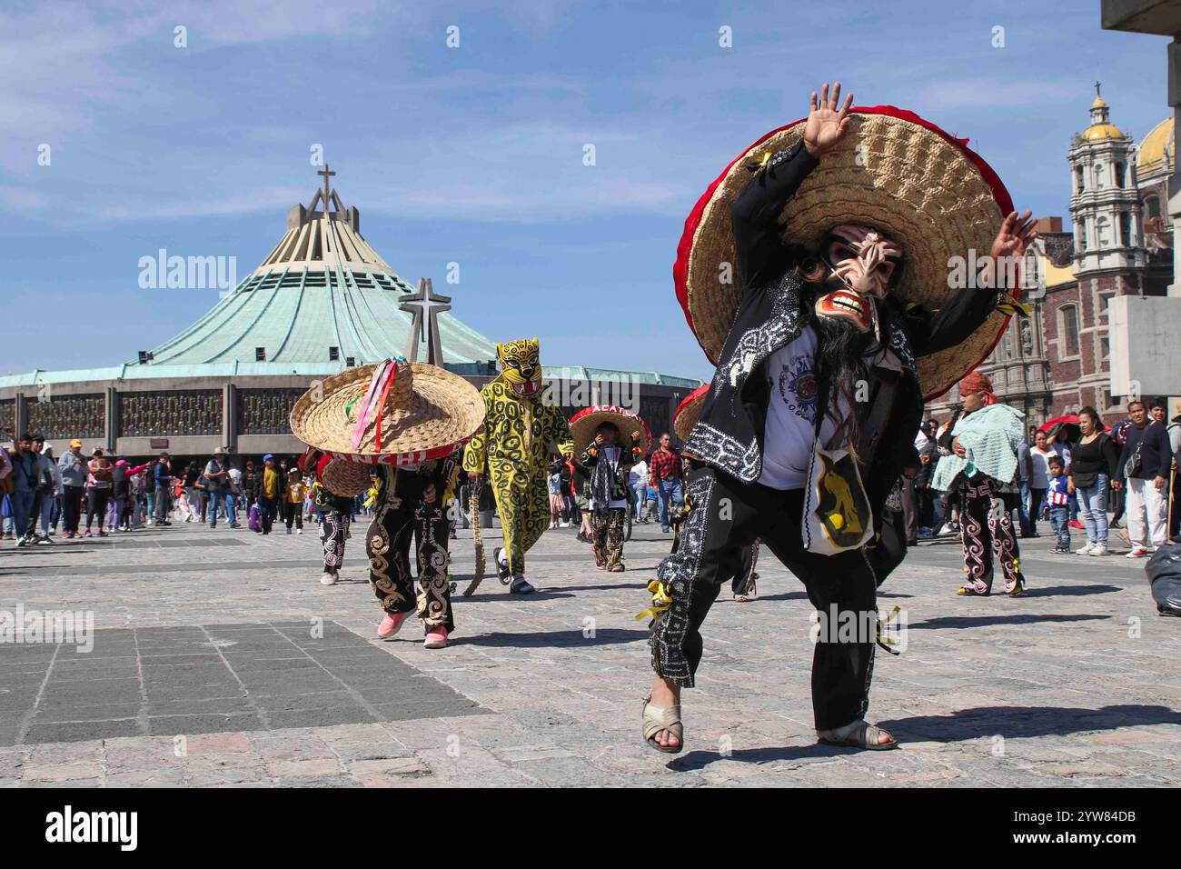 Mexico City, Mexico, MEXICO. 8th Dec, 2024. Danza de Los Tecuanes ...