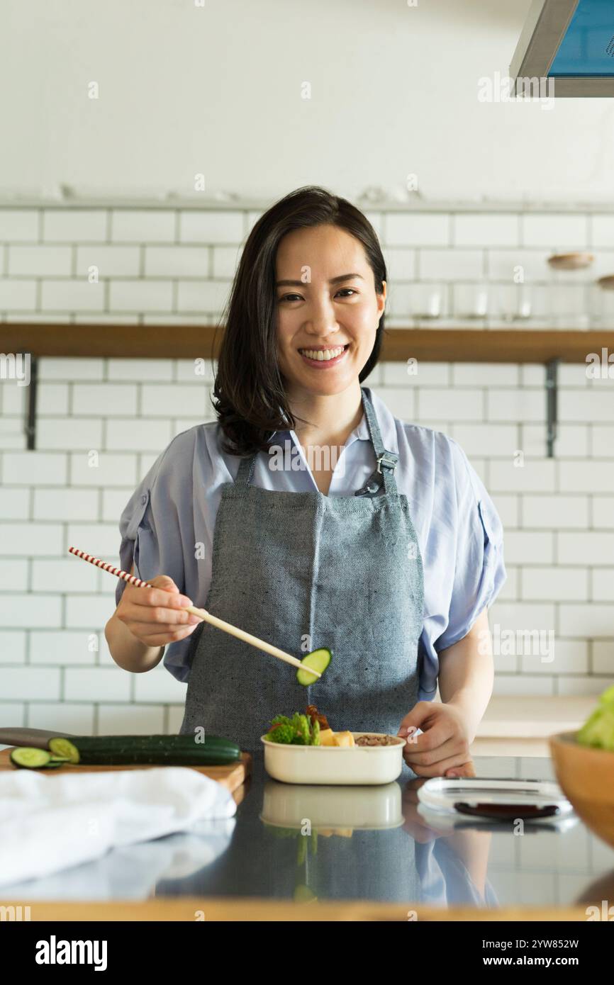 Bento making hi-res stock photography and images - Alamy