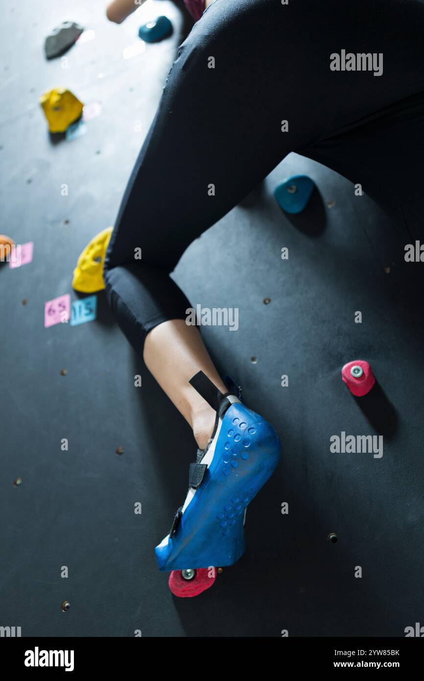 Bouldering shoes hi-res stock photography and images - Alamy
