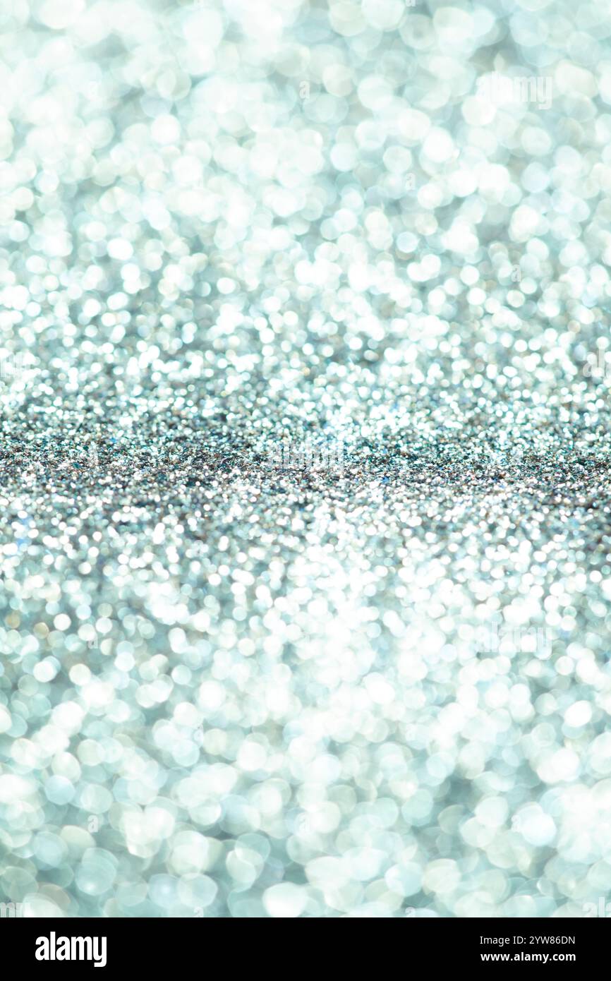 Glitter silver background hi-res stock photography and images - Alamy