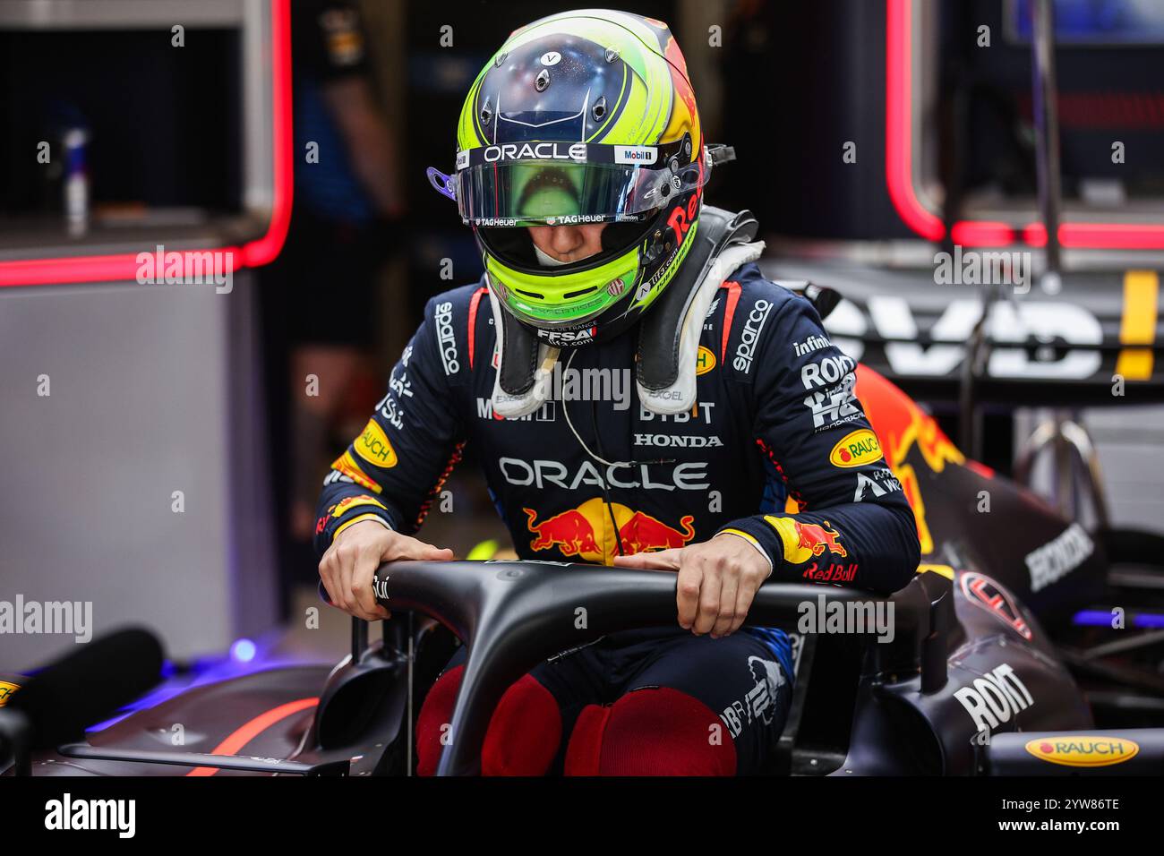 HADJAR Isack (fra), Red Bull Racing RB20, portrait during the Formula 1 ...