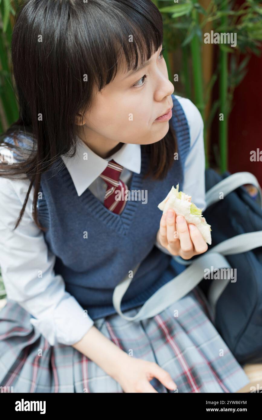 School breakfast hi-res stock photography and images - Alamy