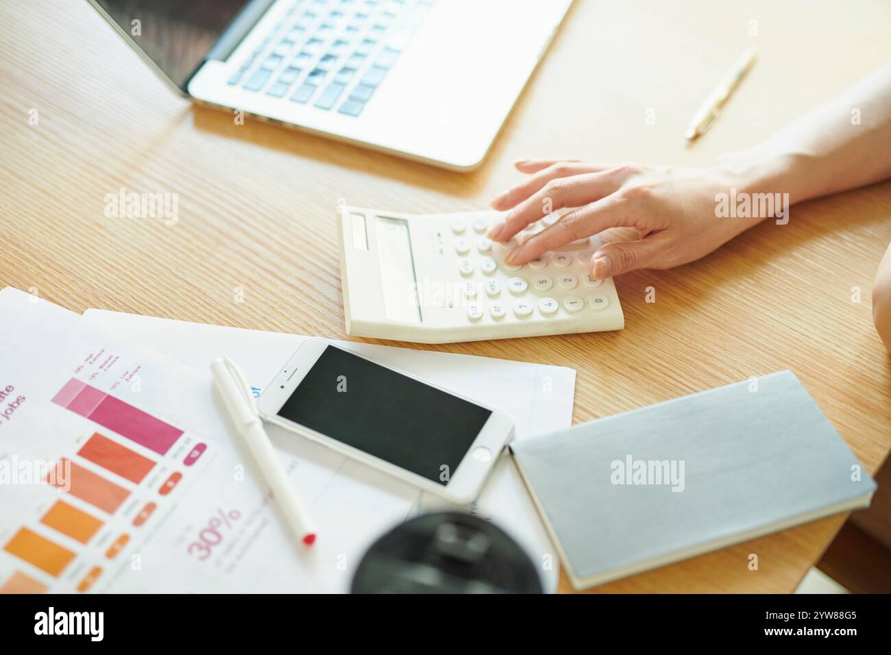 Calculate casual hi-res stock photography and images - Alamy