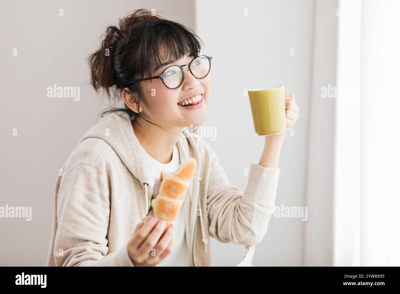 Women Lunch Sandwich Stock Photo - Alamy