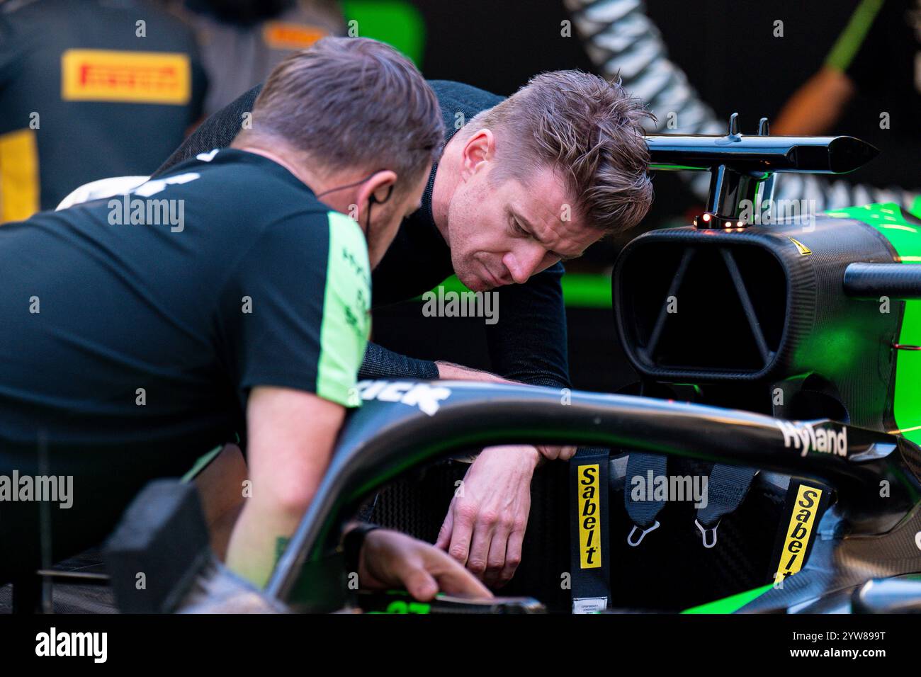 December 10, 2024, Abu Dhabi, United Arab Emirates: German driver NICO ...