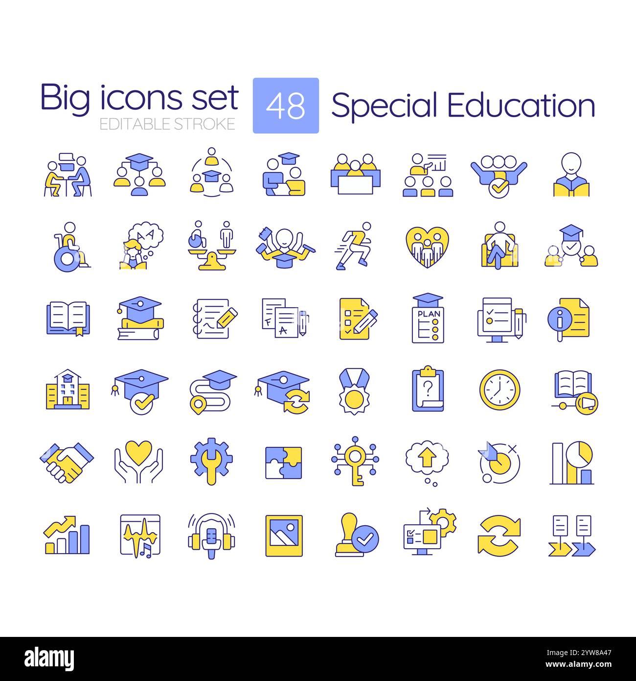 Individualized education plan Stock Vector Images - Alamy