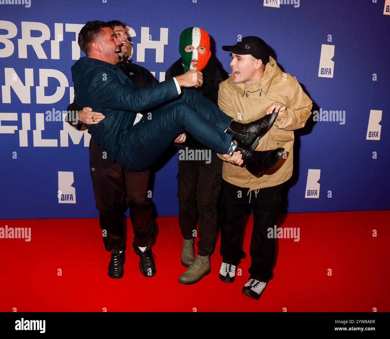 Mo?glai? Bap, Rich Peppiatt, Mo Chara and DJ Provai? attend the 27th ...