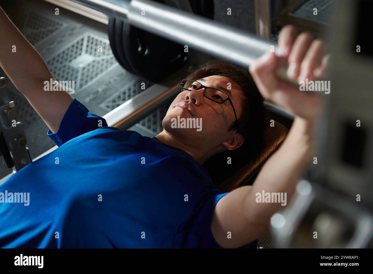 Weight training facility hi-res stock photography and images - Alamy