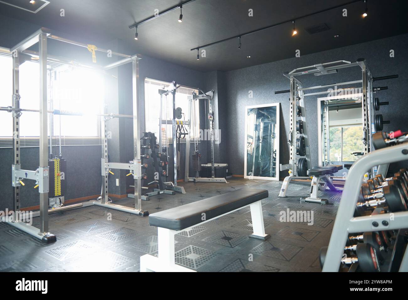Workout Gym Sports club Stock Photo - Alamy