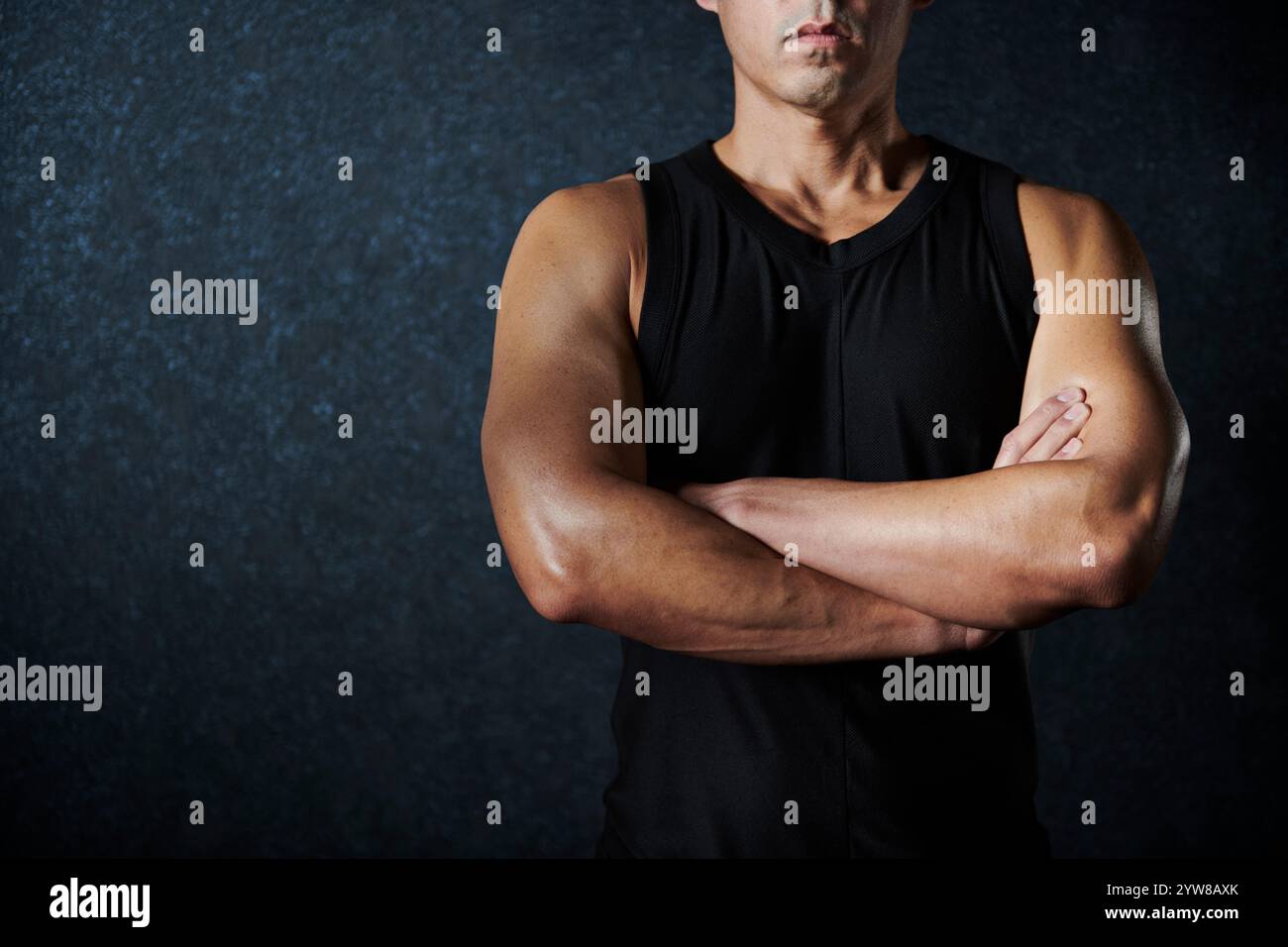 Workout Men Strength training Stock Photo - Alamy