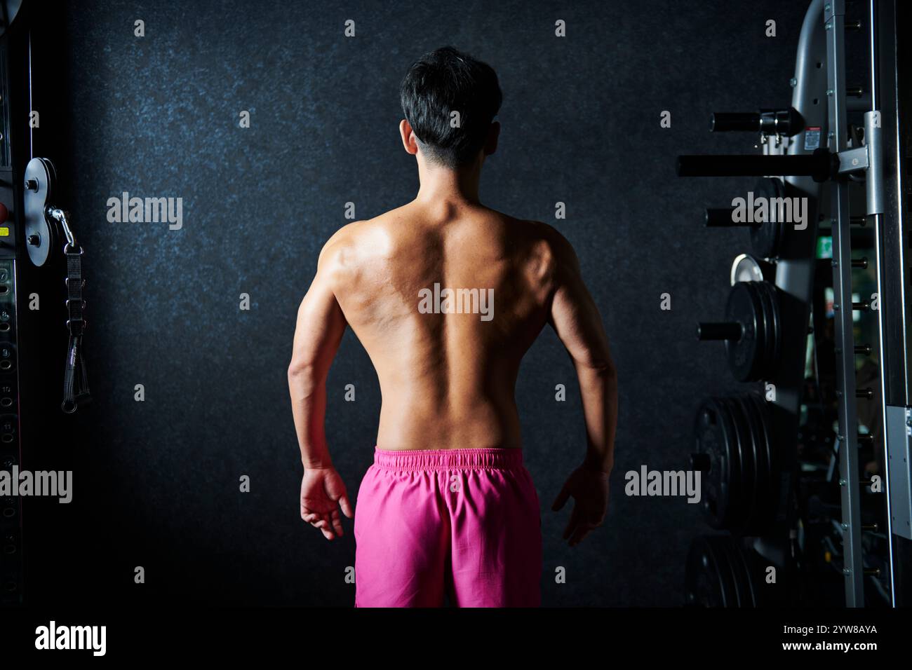 Workout Bodybuilder Men Stock Photo - Alamy