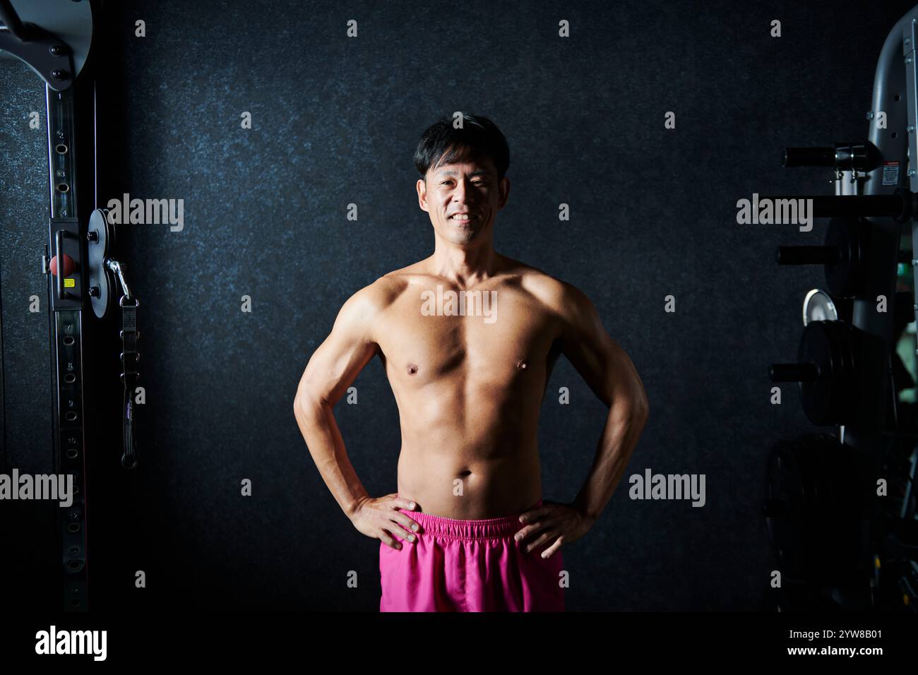 Workout Bodybuilder Men Stock Photo - Alamy