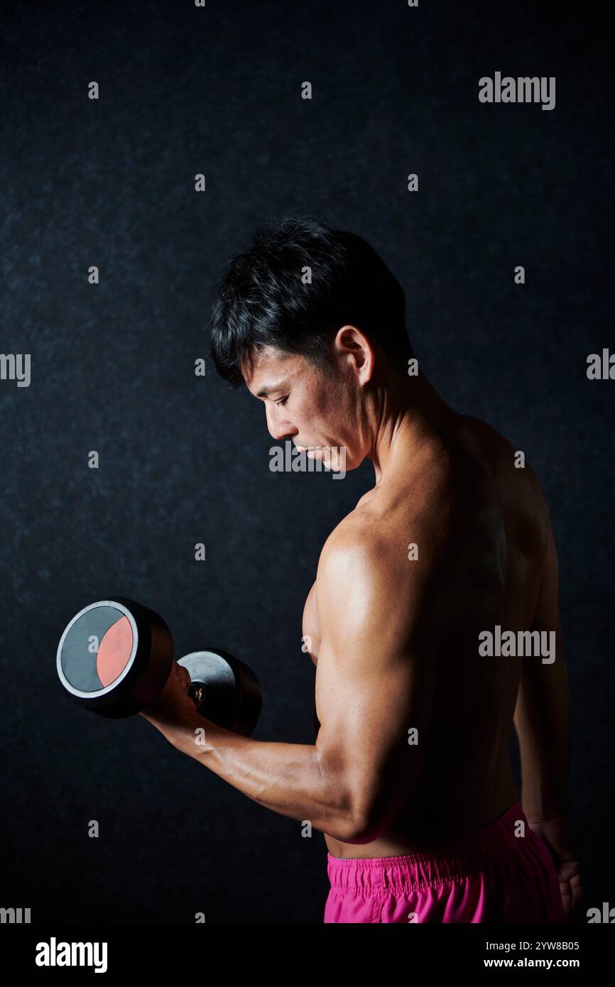 Workout Bodybuilder Men Stock Photo - Alamy