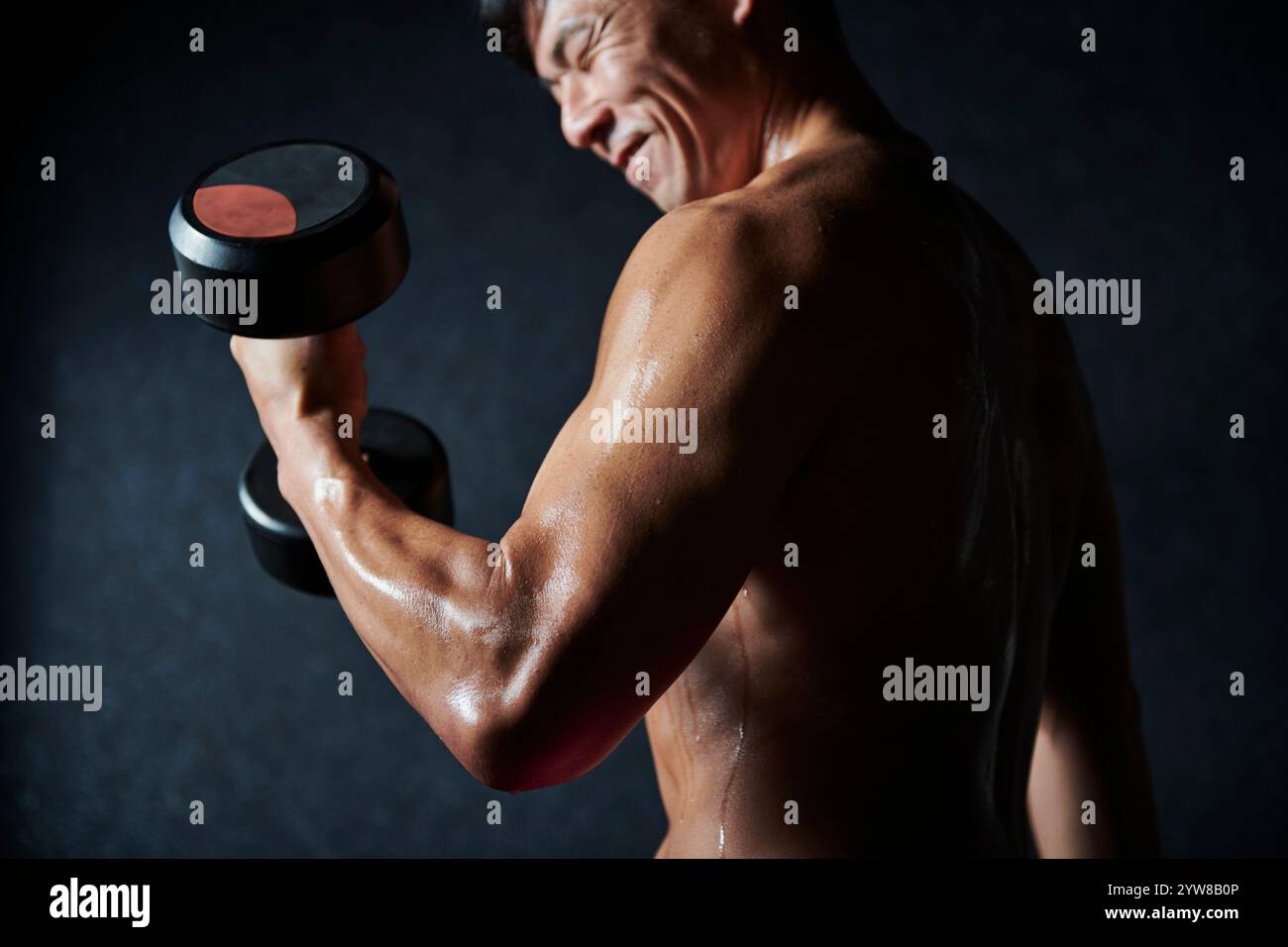 Workout Bodybuilder Men Stock Photo - Alamy