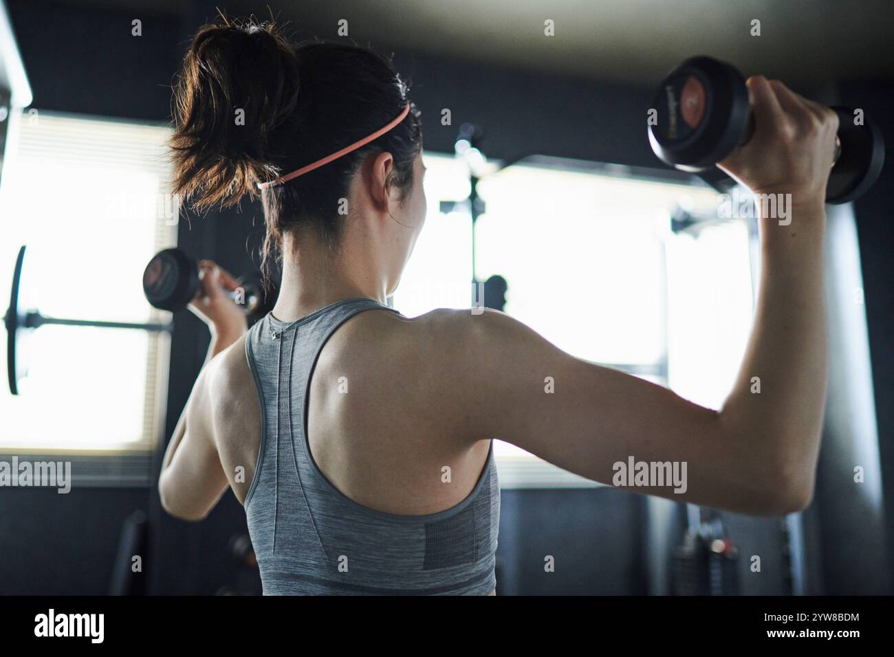 Young stylish woman training hi-res stock photography and images - Alamy