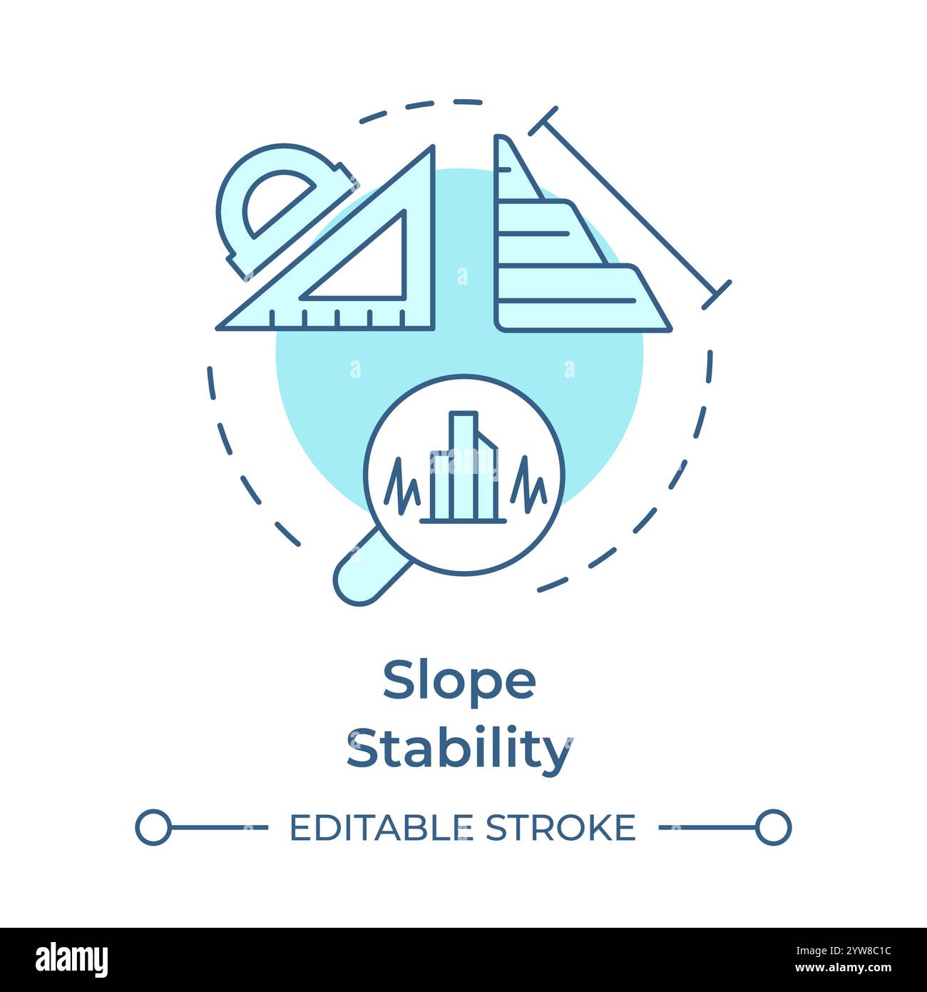 Soft slope Stock Vector Images - Alamy