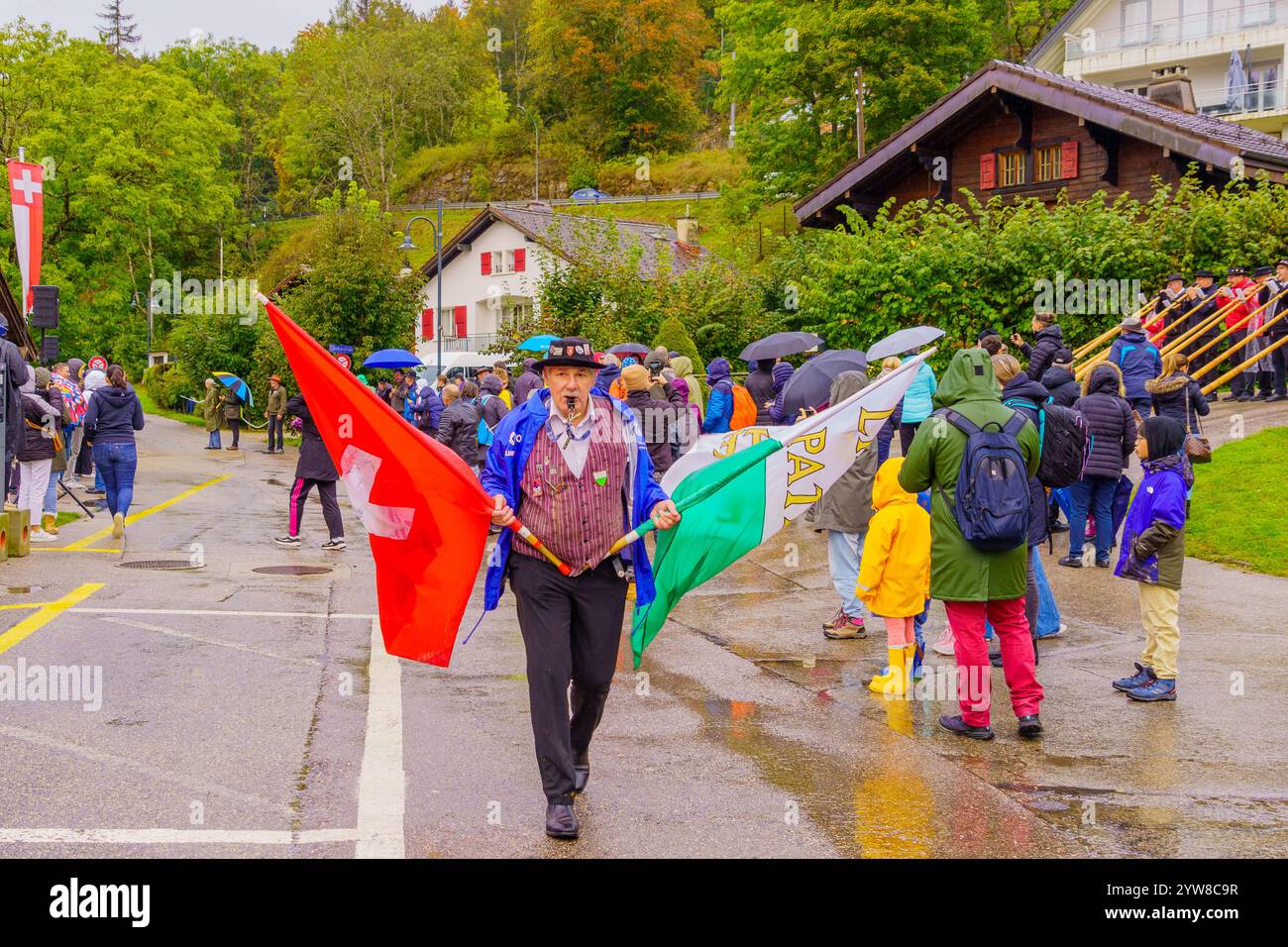 Saint-Cergue, Switzerland - September 28, 2024: View of various ...