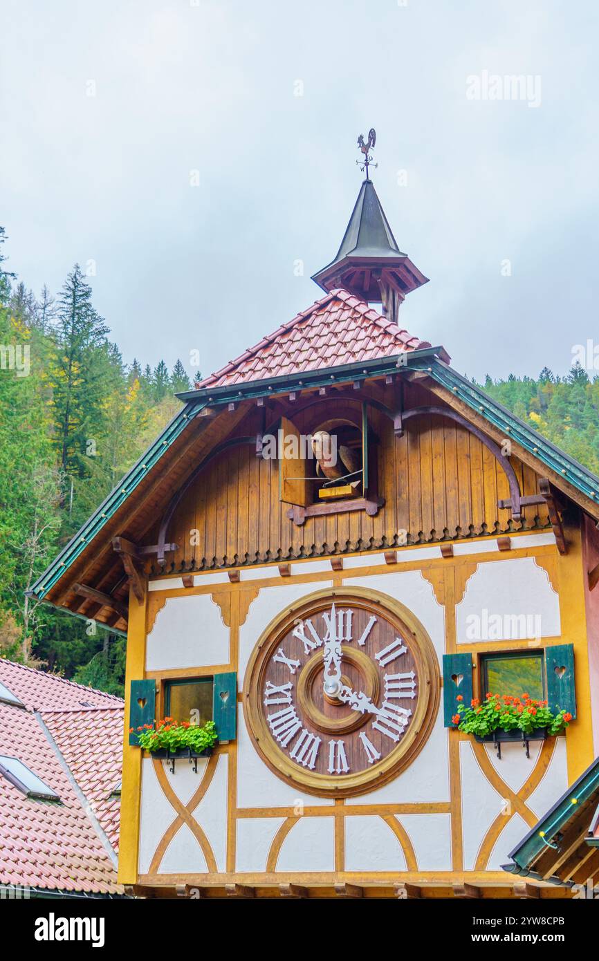 Schonach, Germany - October 15, 2024: View of the World Largest Cuckoo ...