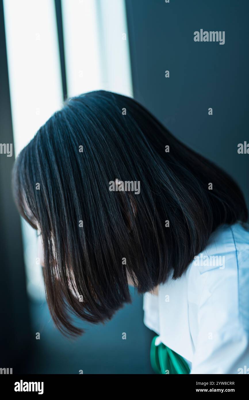 Female student, profile Stock Photo - Alamy