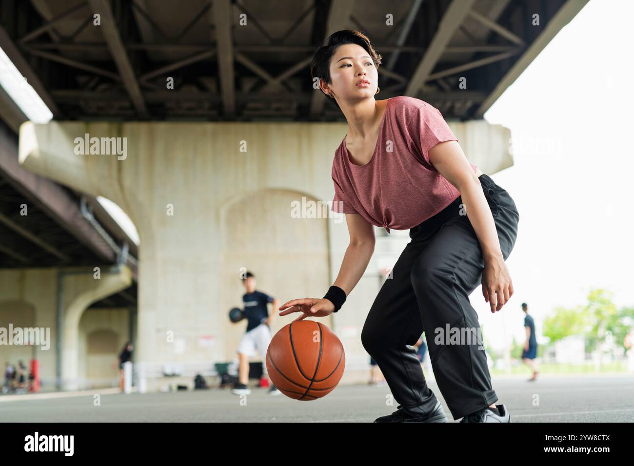 Women basketball players hi-res stock photography and images - Alamy
