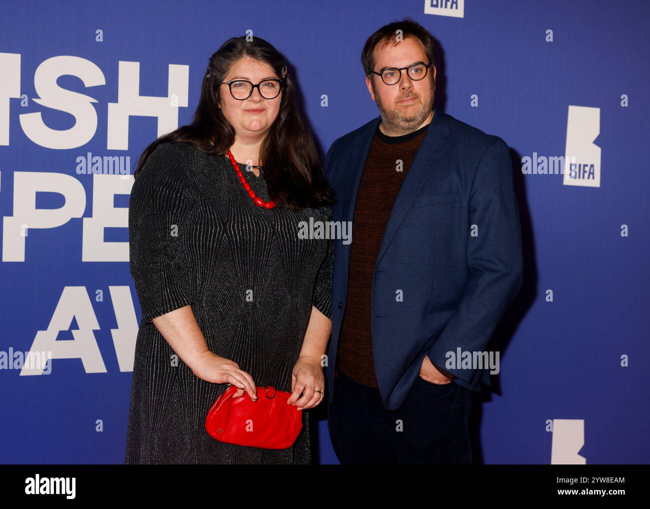London, UK. 08th Dec, 2024. Nell Garfath-Cox aka Mrs. Thomas and Dave ...