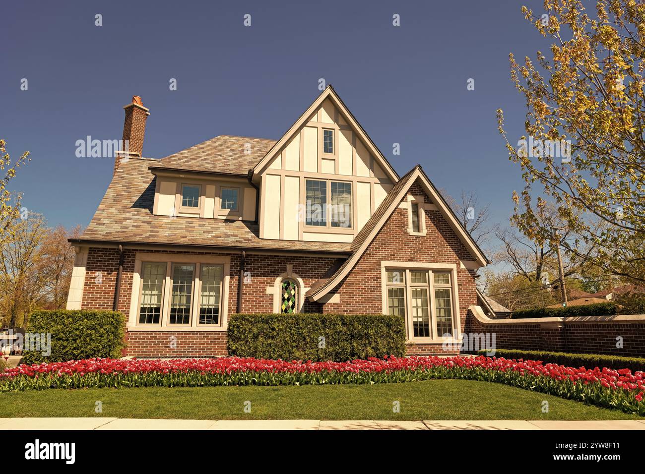 suburban cottage property. suburban cottage architecture. modern suburb ...