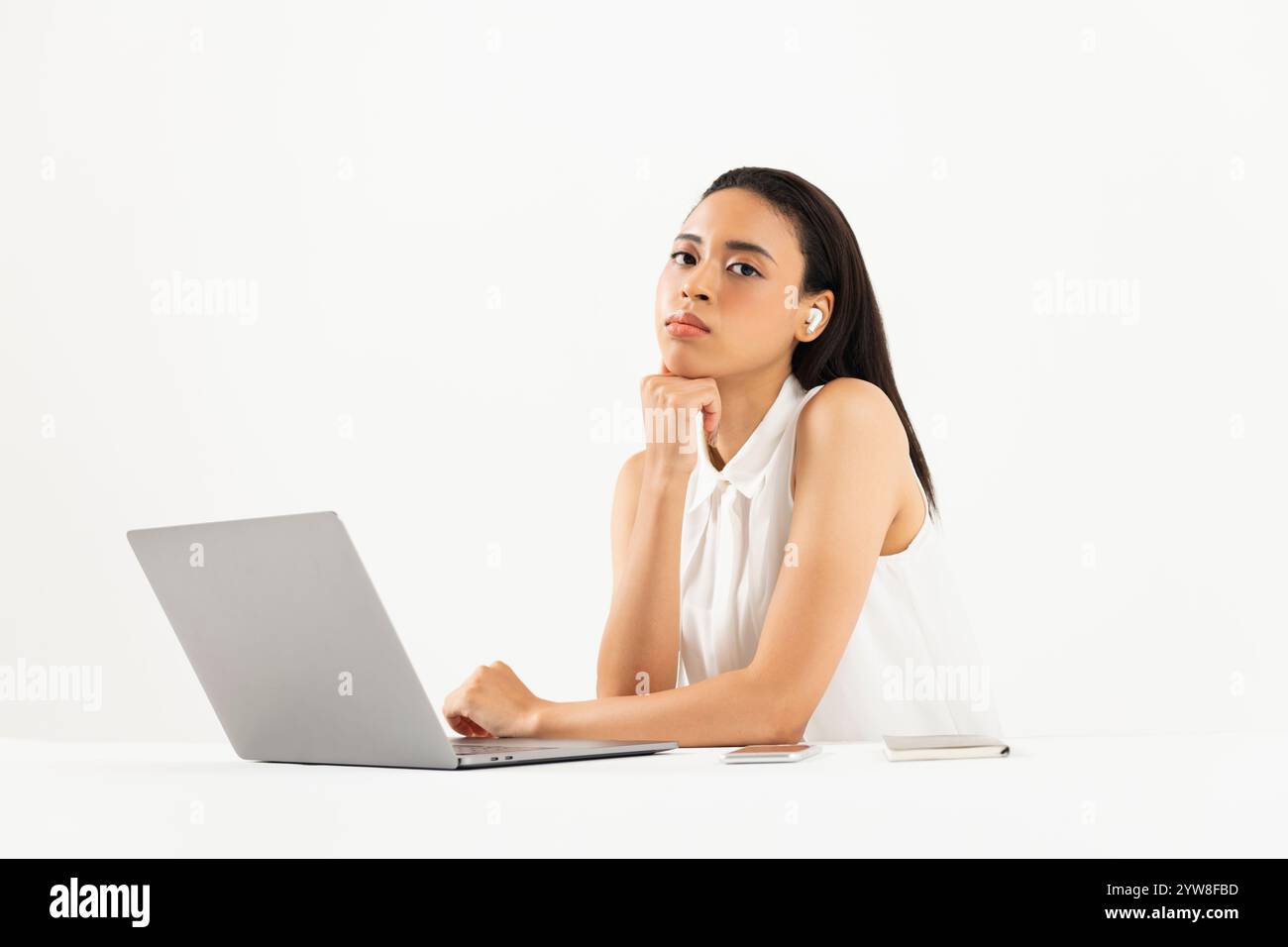 Half women at work Stock Photo - Alamy