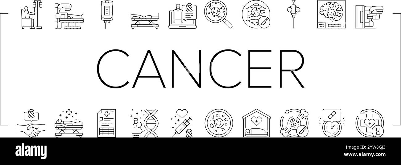 Palliative chemotherapy Stock Vector Images - Alamy
