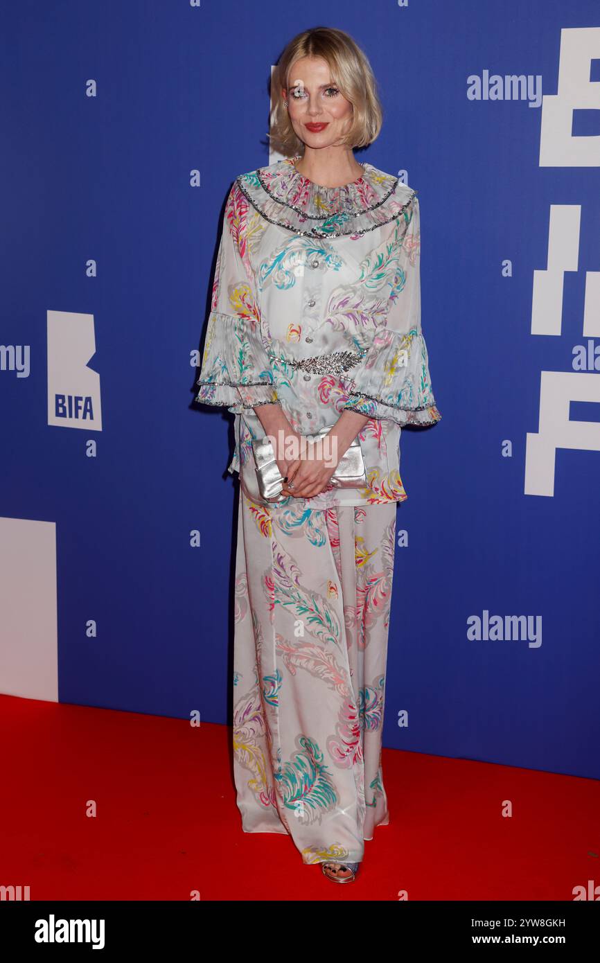 London, UK. 08th Dec, 2024. Lucy Boynton attends the 27th British ...