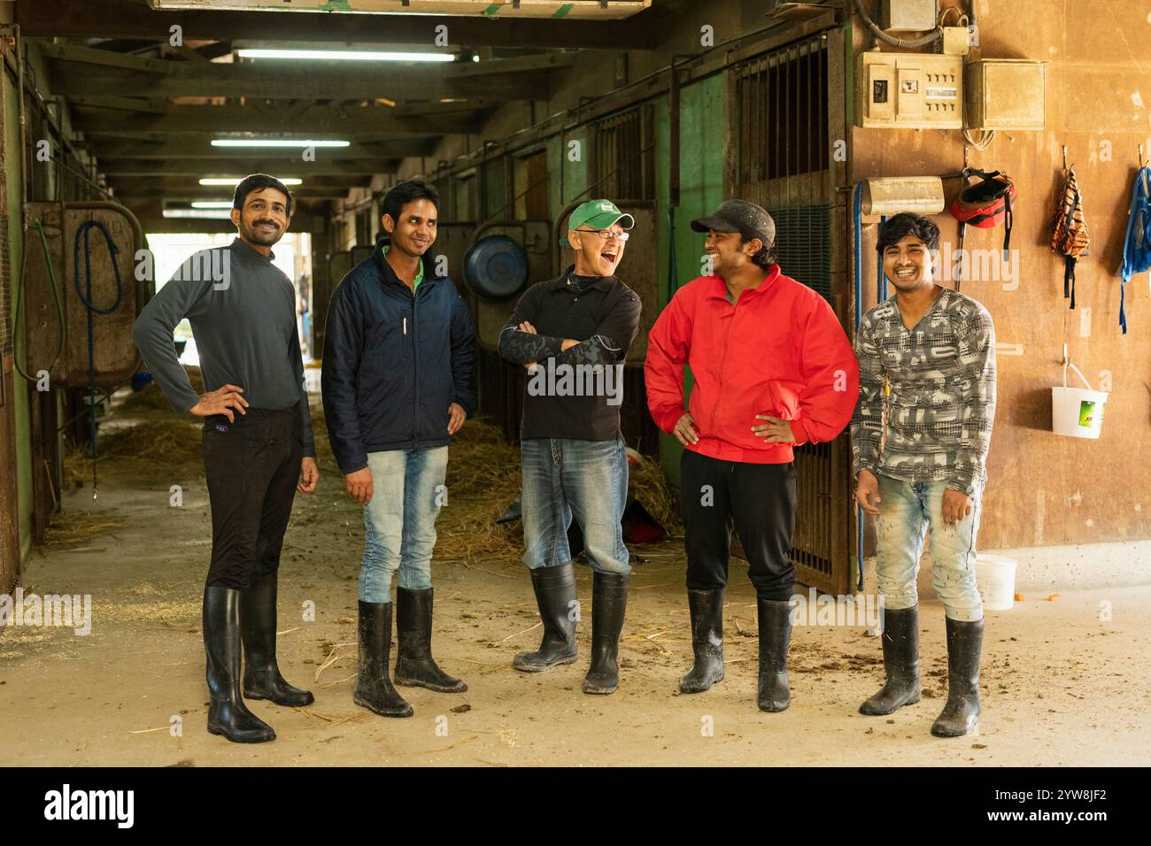 Stable staff hi-res stock photography and images - Alamy
