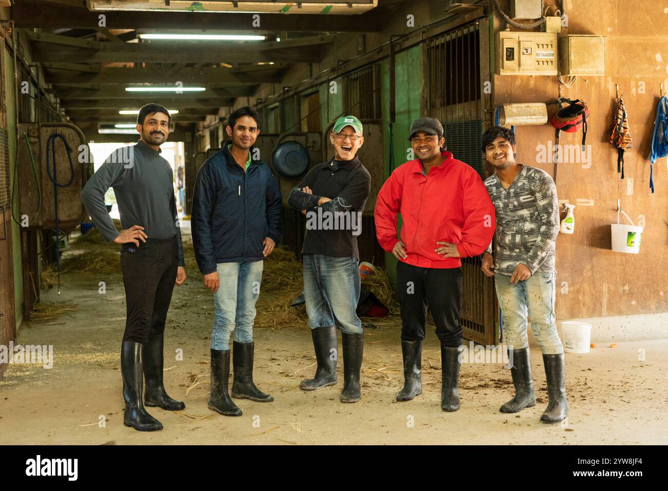 Stable staff hi-res stock photography and images - Alamy