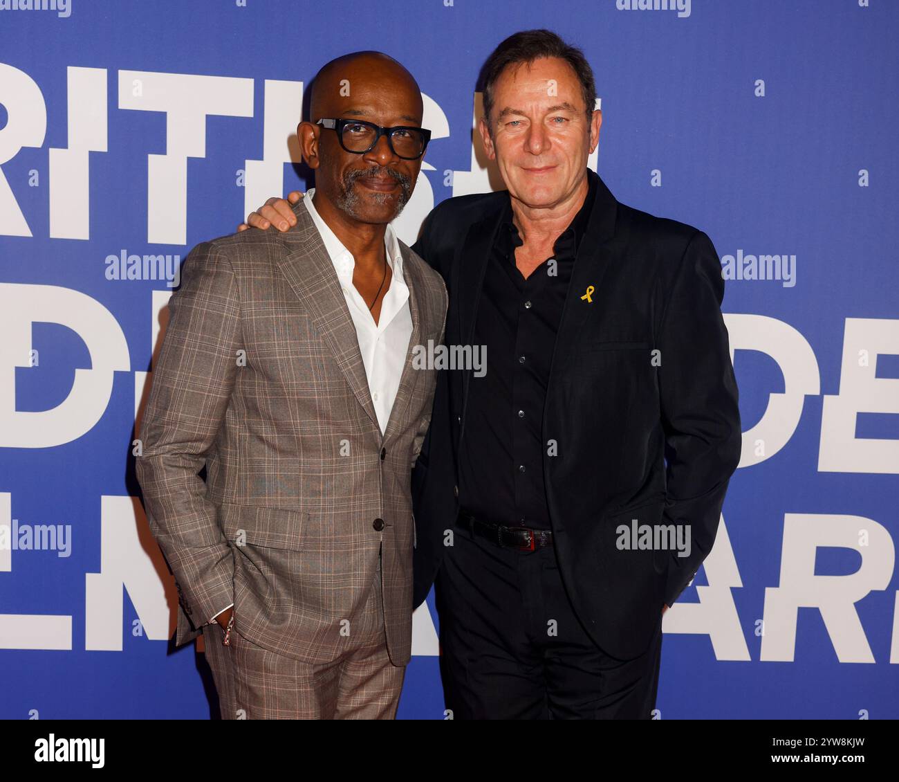 Lennie James and Jason Isaacs attend the 27th British Independent Film ...
