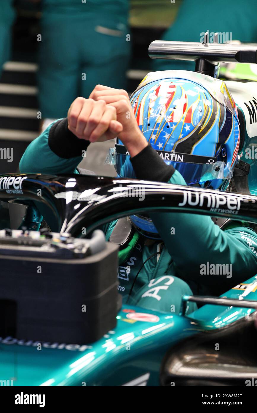 Abu Dhabi, Abu Dhabi. 10th Dec, 2024. Jak Crawford (USA) Aston Martin ...
