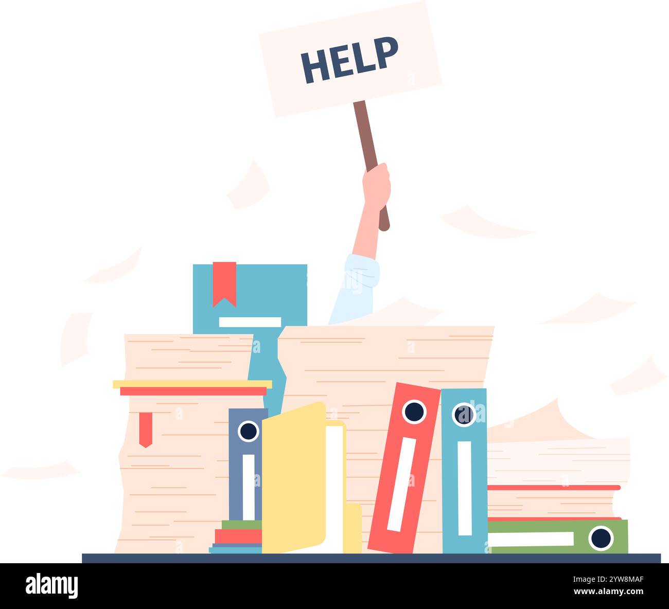 Tired book library Stock Vector Images - Alamy