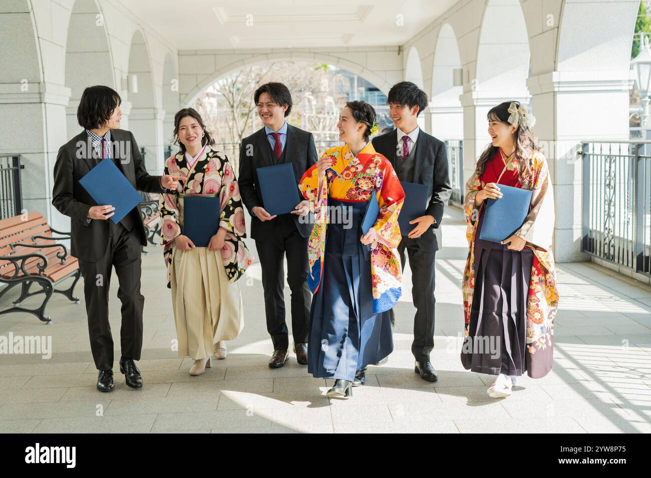 Graduation ceremony University students Stock Photo - Alamy