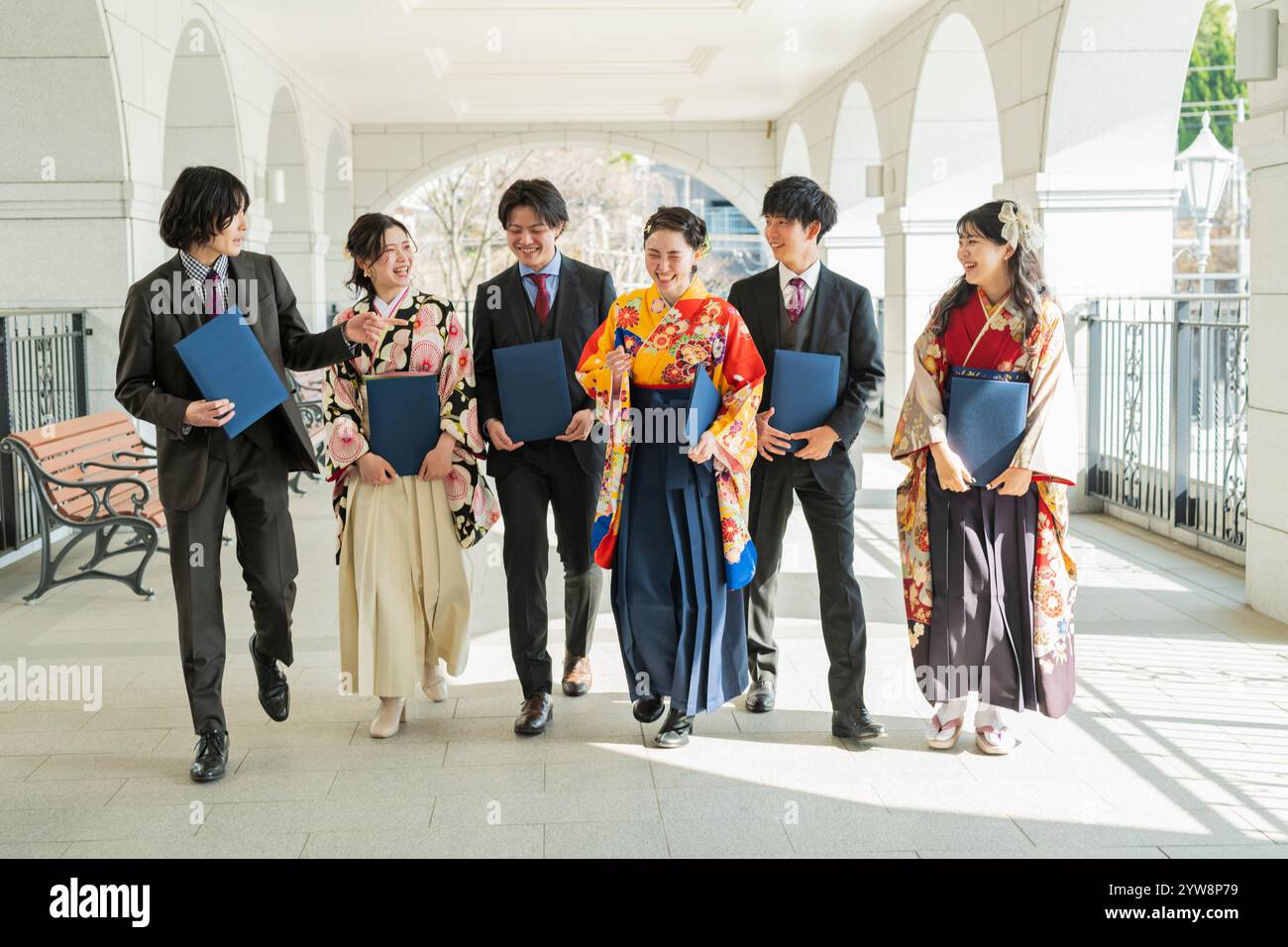 Graduation ceremony University students Stock Photo - Alamy