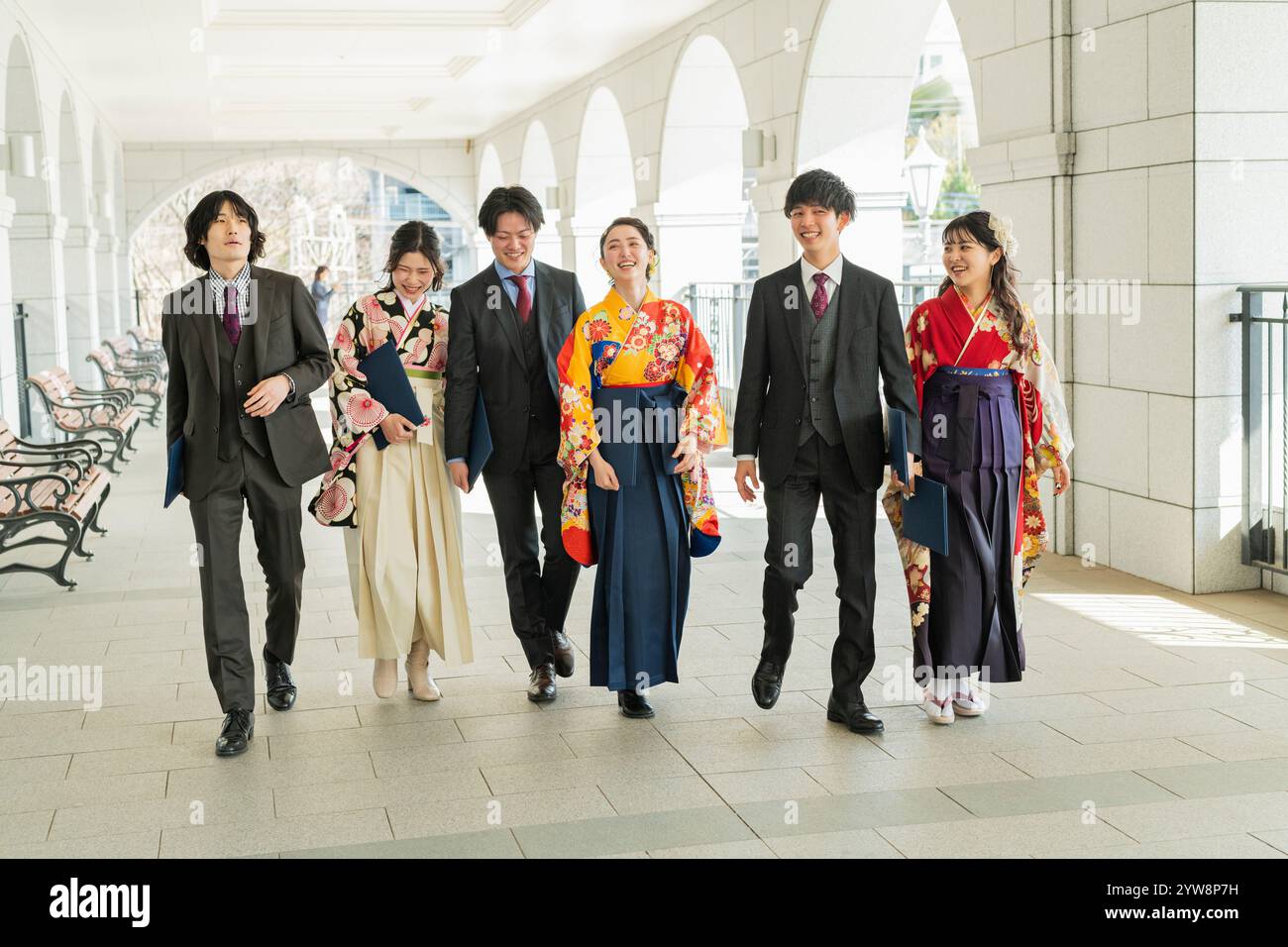 Graduation ceremony University students Stock Photo - Alamy