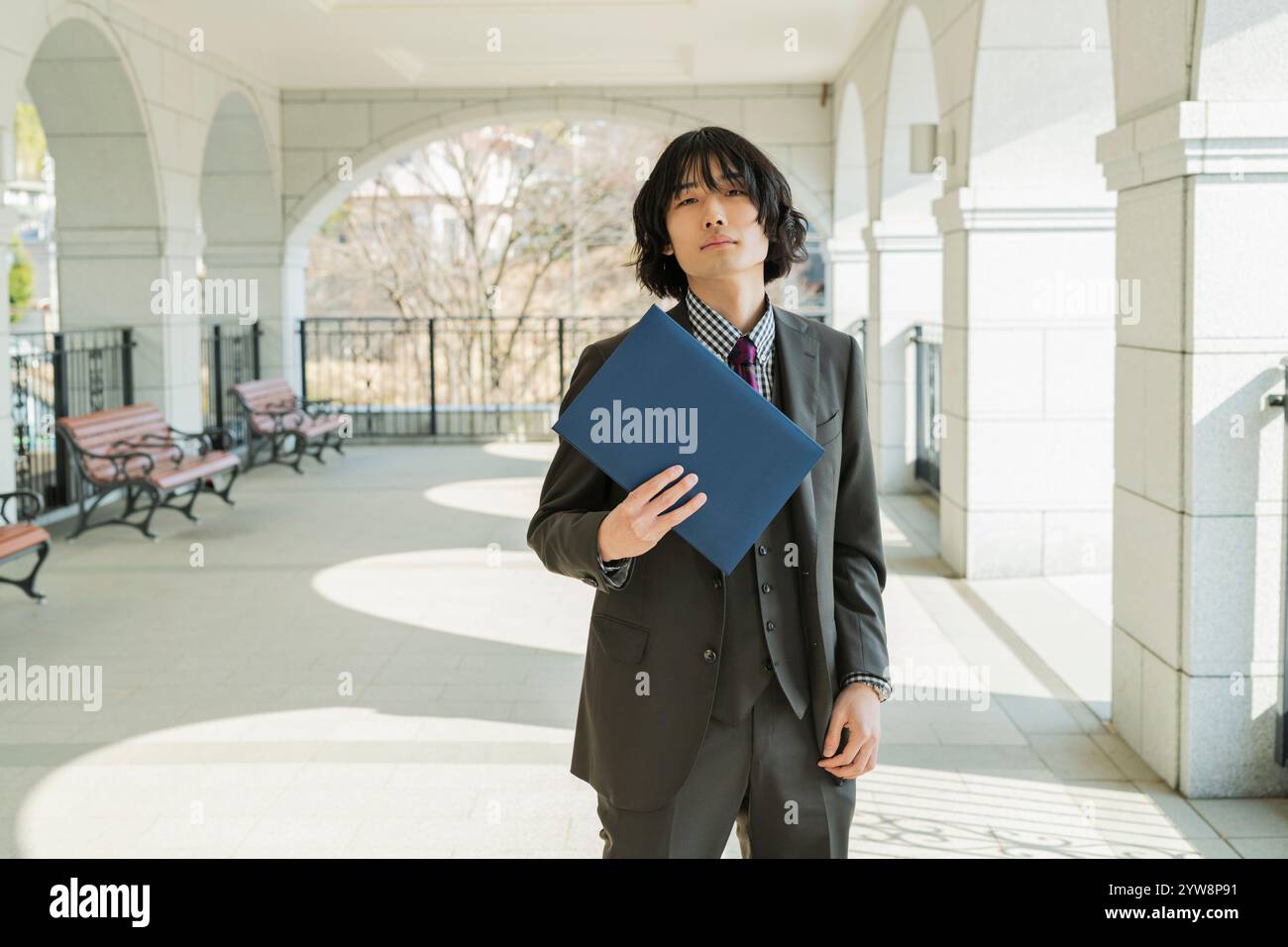 Graduation ceremony Male university student Stock Photo - Alamy