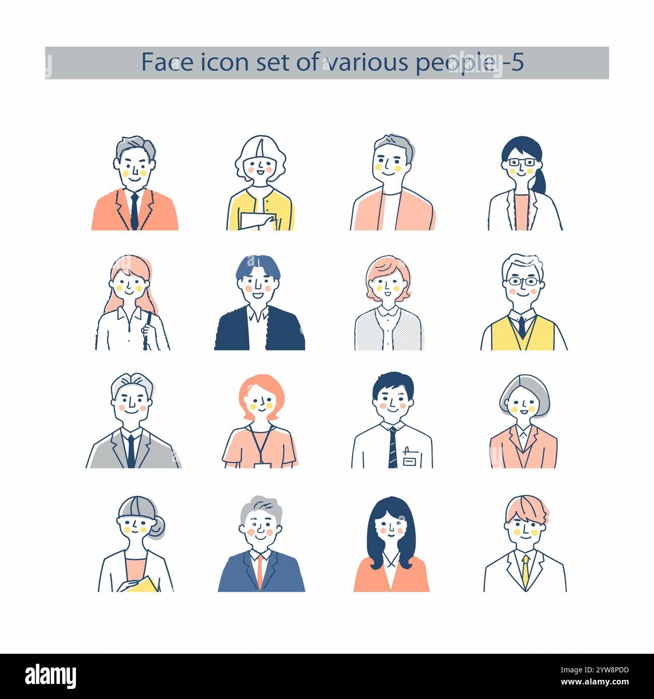 Business fashion icon Cut Out Stock Images & Pictures - Alamy