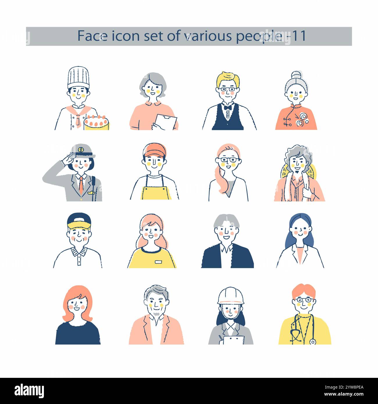 Body part set icon hi-res stock photography and images - Alamy